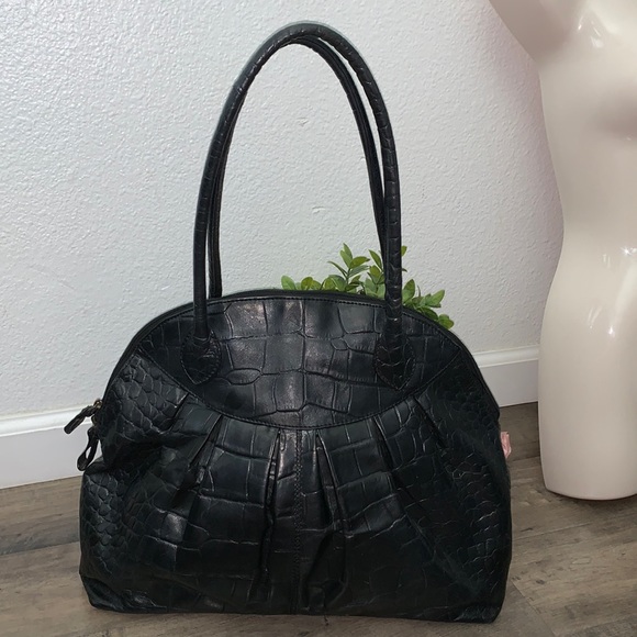 Michael Rome Design | Bags | Vintage Michael Rome Design Large Croc ...